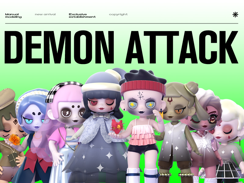 NFT潮玩 | 恶魔来袭&Garage Kit_俊杰ya-站酷ZCOOL