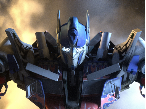 擎天柱渲染练习作品_Lithe铭-站酷ZCOOL