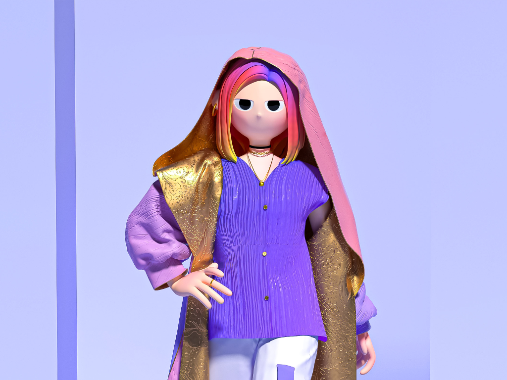 风衣女孩_伊人JUDY-站酷ZCOOL