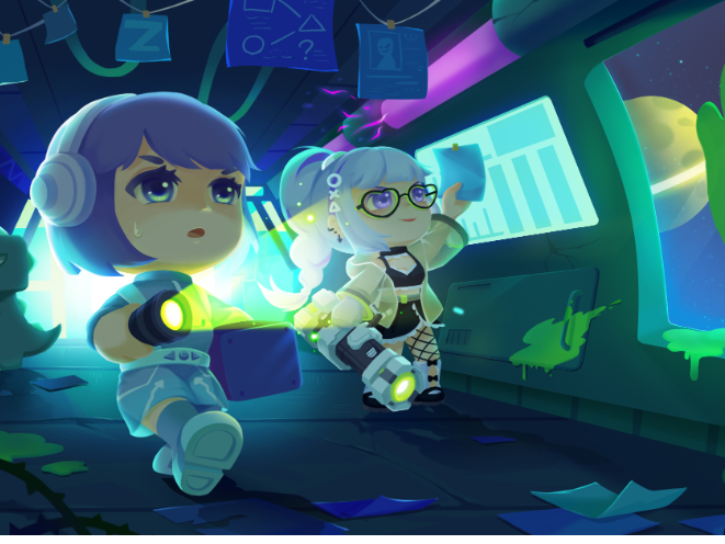 迷你世界 华为游戏中心 闪屏kv_日历的包包-站酷ZCOOL