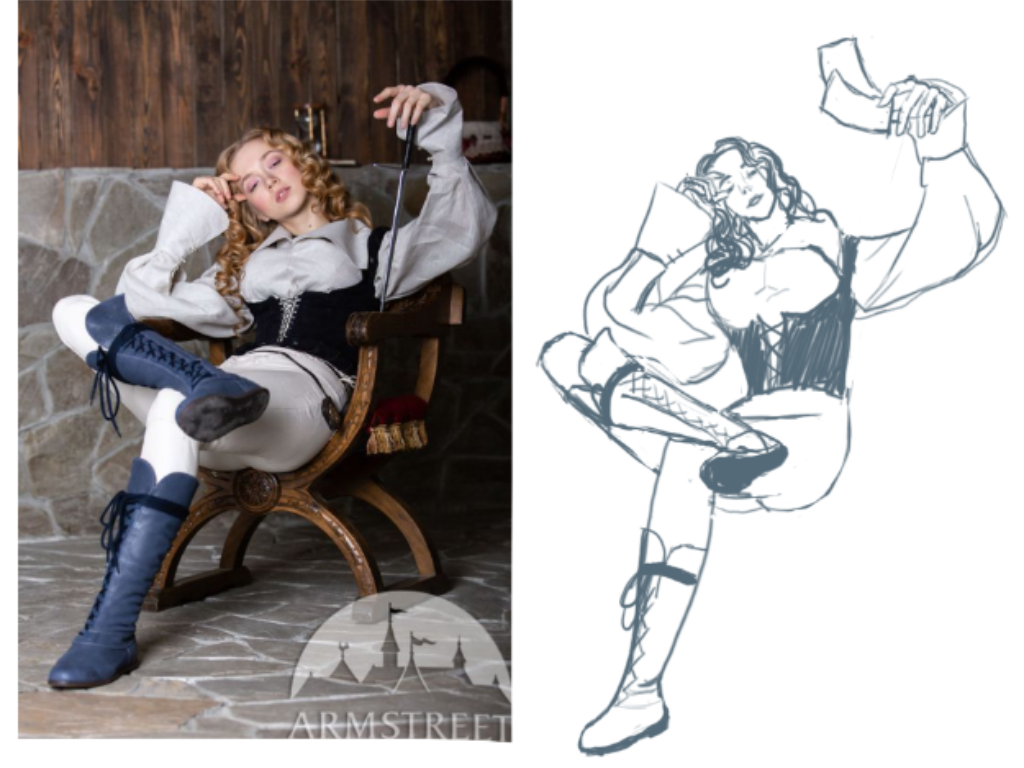 30天速写打卡25_JoanandW-站酷ZCOOL