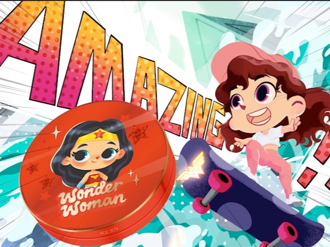 爱敬气垫&神奇女侠联名短片_KAZE_ANIMATION-站酷ZCOOL
