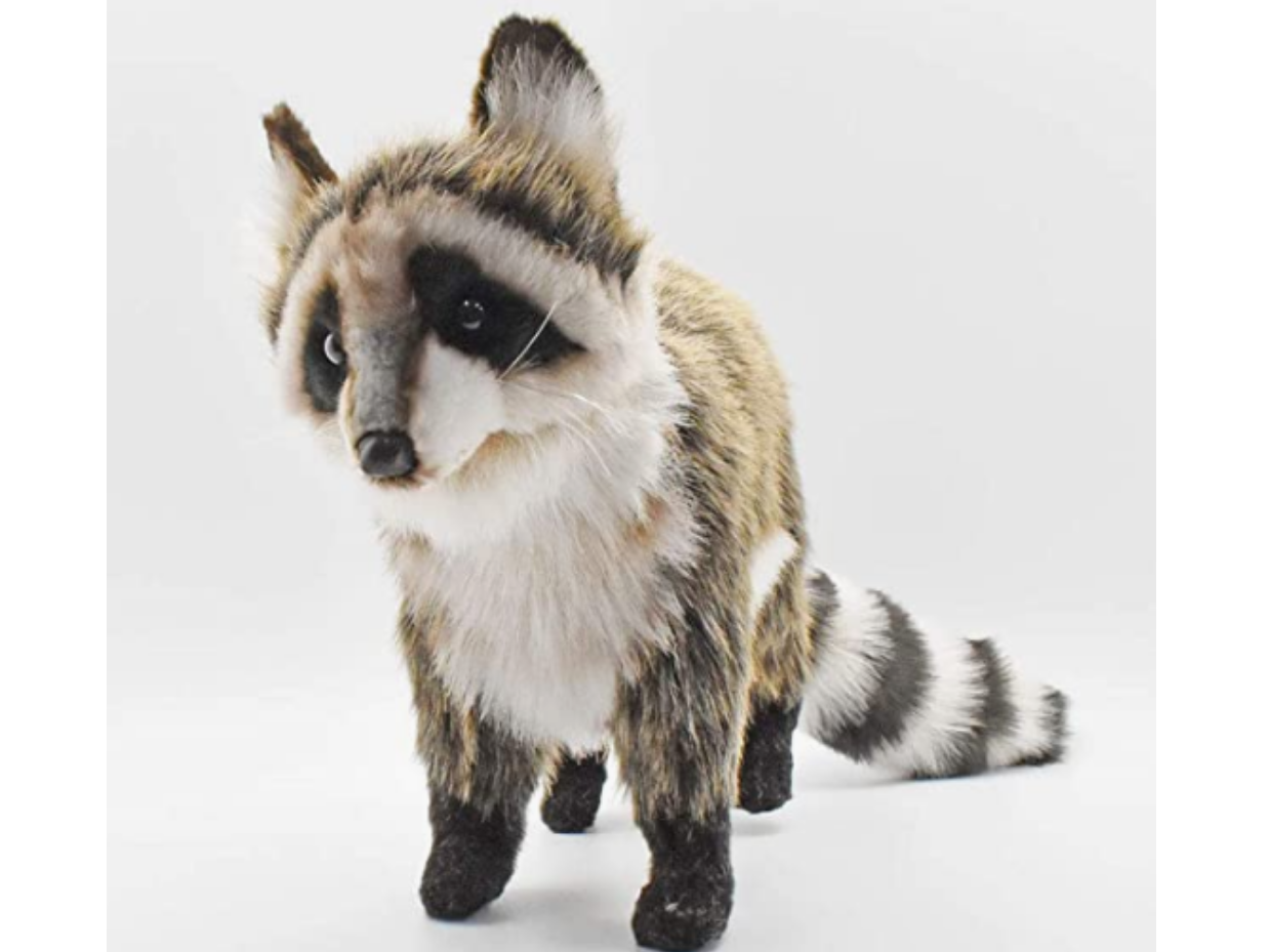 站立式浣熊毛绒玩具_Wan_yunduo-站酷ZCOOL