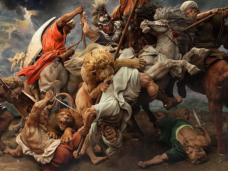 《猎狮》_Rimi_Rimi-站酷ZCOOL