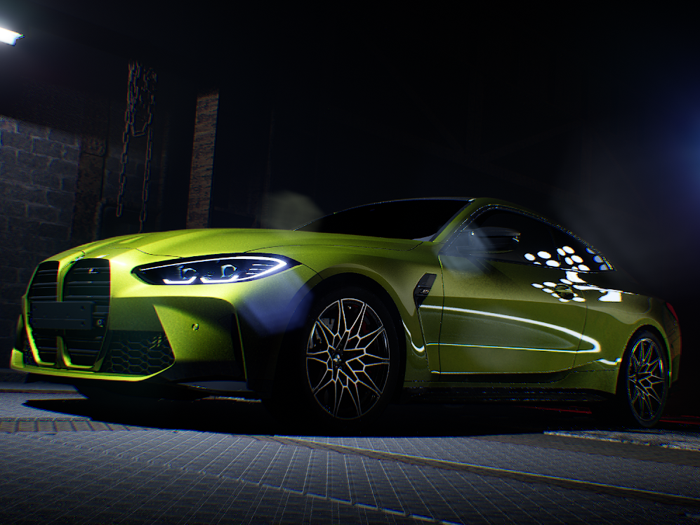 BMW M4 临摹_Doooz-站酷ZCOOL