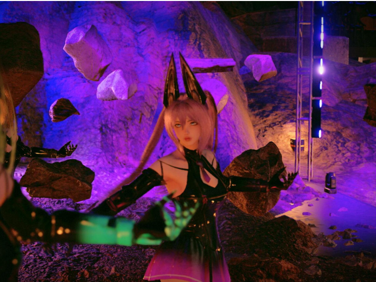 极乐净土女团舞蹈_wfffff11-站酷ZCOOL