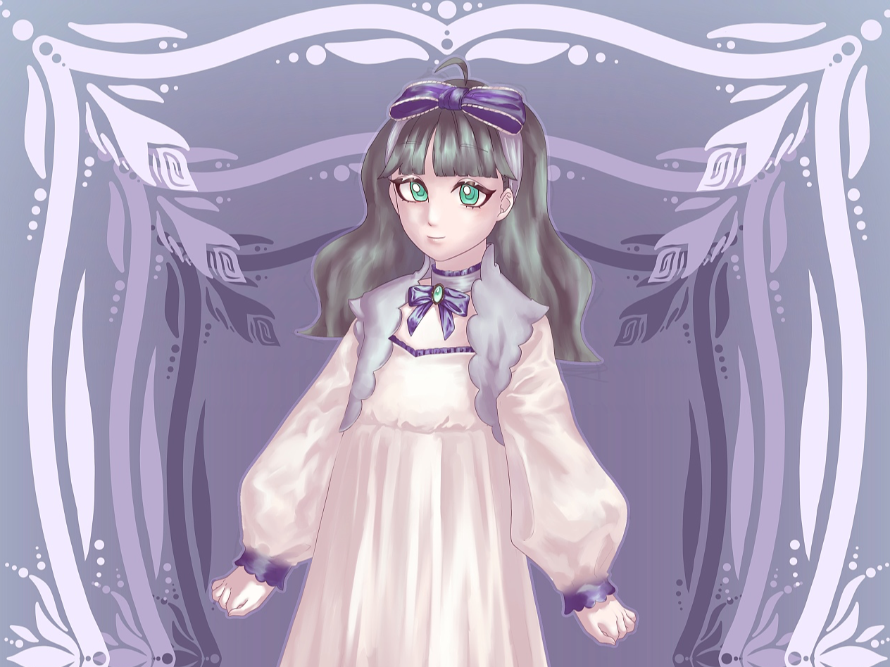 奶油紫丁香_梦烛Dreama-站酷ZCOOL