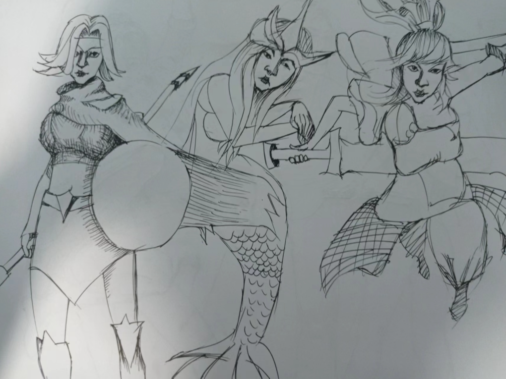 30天速写补打卡_mo墨mo-站酷ZCOOL