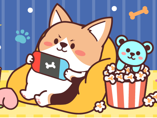 柯基屁桃表情包第四弹_球LCC-站酷ZCOOL