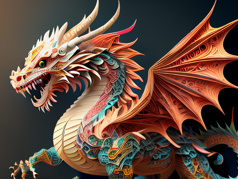 上古神兽——生肖龙_那木DG-站酷ZCOOL