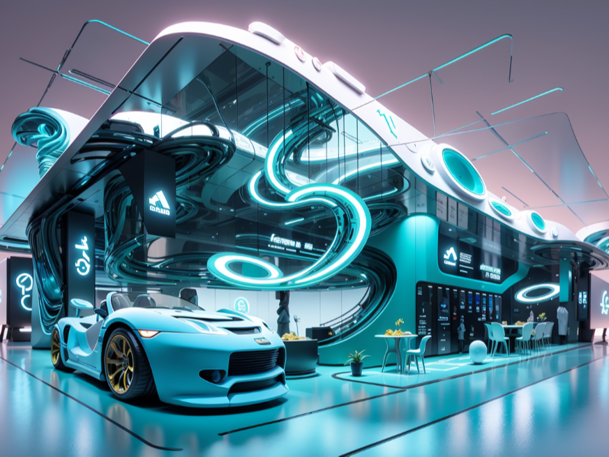 展台设计_韦大宝Sodmi-站酷ZCOOL