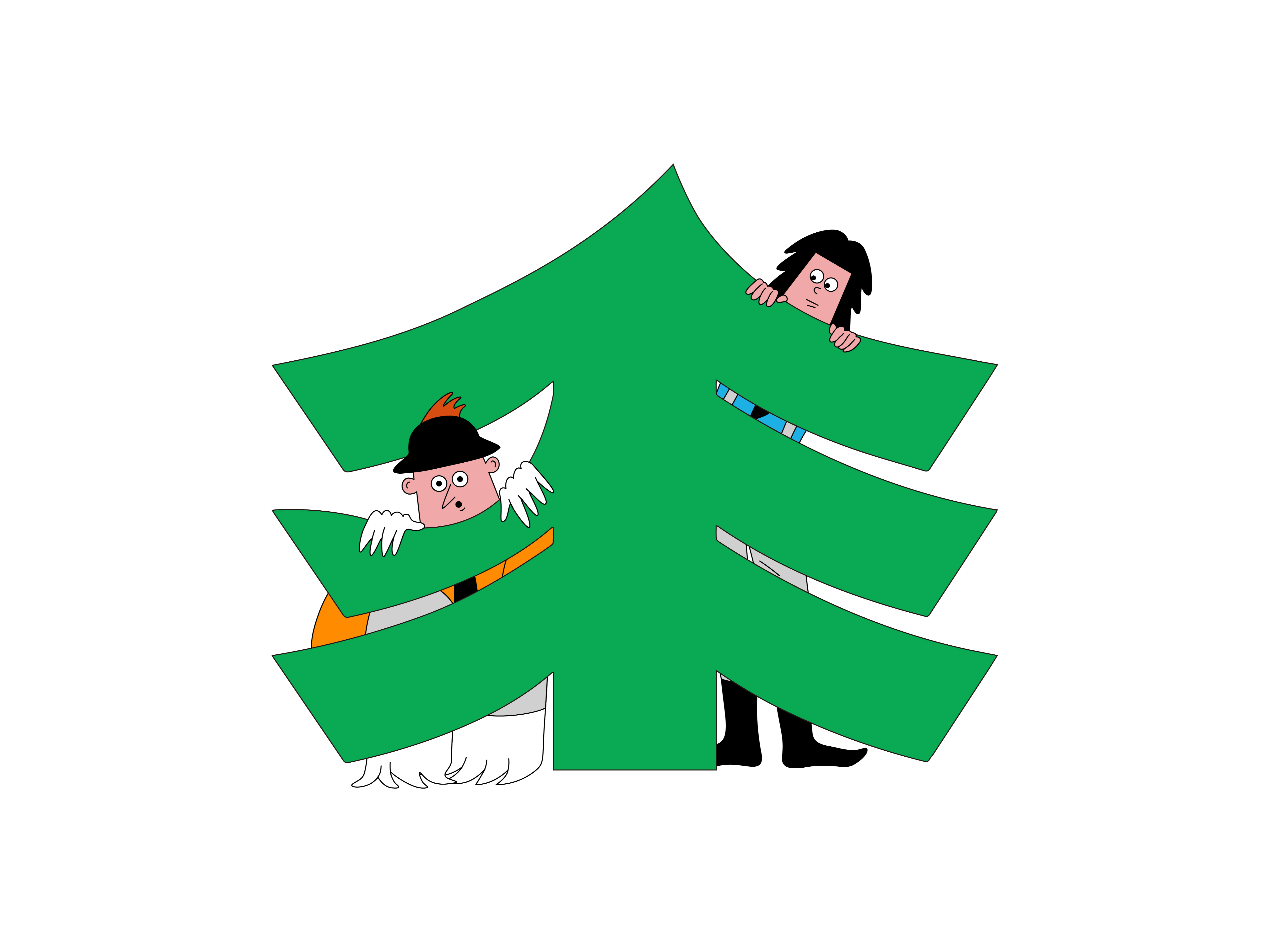 FOREST SOLUTION 森林先知 | Illustration Work_fang方fang-站酷ZCOOL