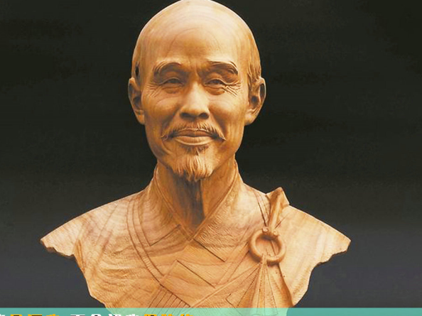 弘一大师主题雕塑,中国话剧的开拓者之一。_夕阳无限妙-站酷ZCOOL