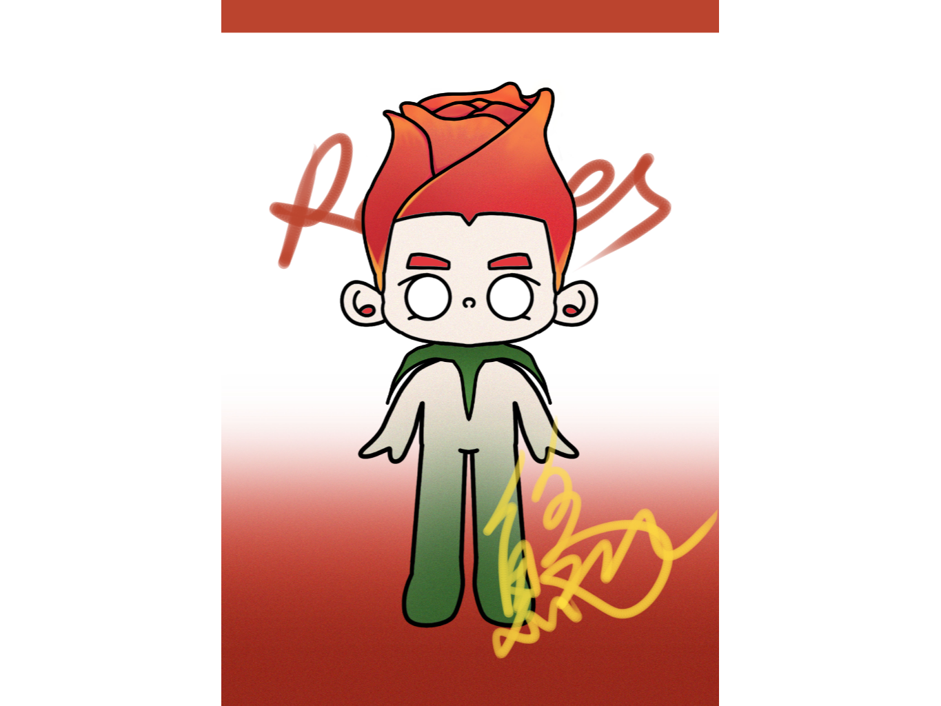 White Eyes Kid | 情人节 玫瑰_野生鷠-站酷ZCOOL