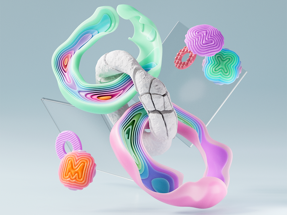 Layered Torus_流年赞歌-站酷ZCOOL