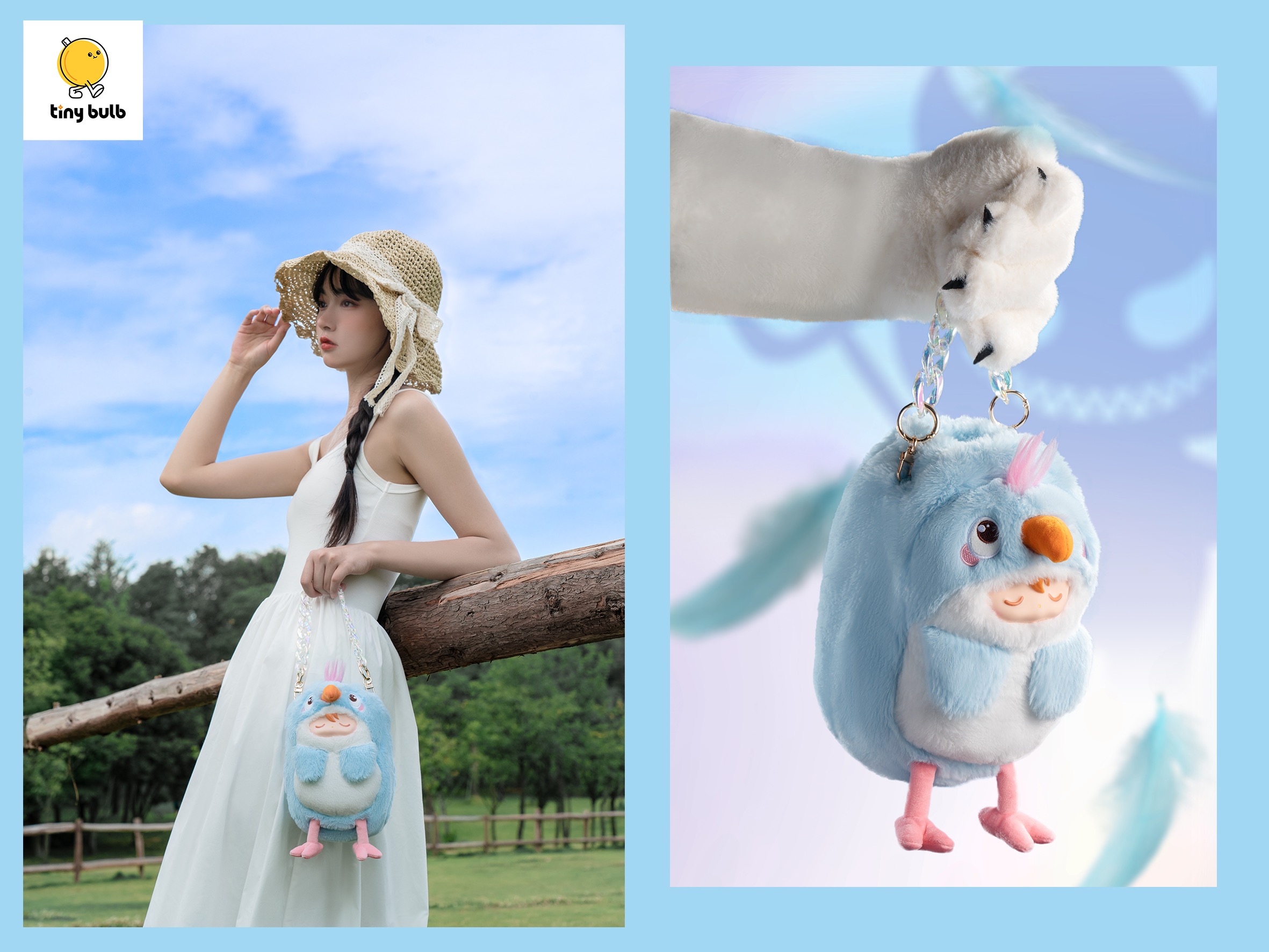 毛绒盲盒摄影｜凸仔小怂包模特图 场景图拍摄_小灯泡视觉-站酷ZCOOL