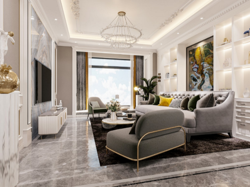 现代轻奢风格家装_瑾然0051-站酷ZCOOL