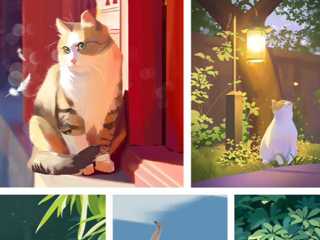 色彩60天挑战赛Day08~14_橘子啊呦喂-站酷ZCOOL