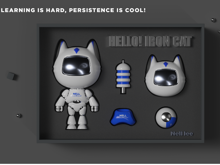 机器小猫_Nell妞吖-站酷ZCOOL