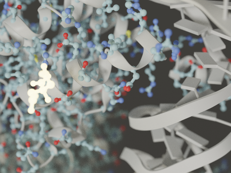 转录因子结合DNA_FlyingFlyazure-站酷ZCOOL