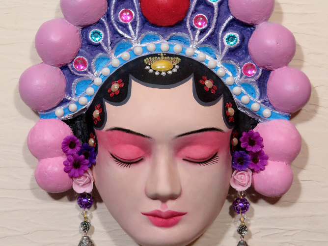 戏剧人物绘制—花旦_墨海YY-站酷ZCOOL