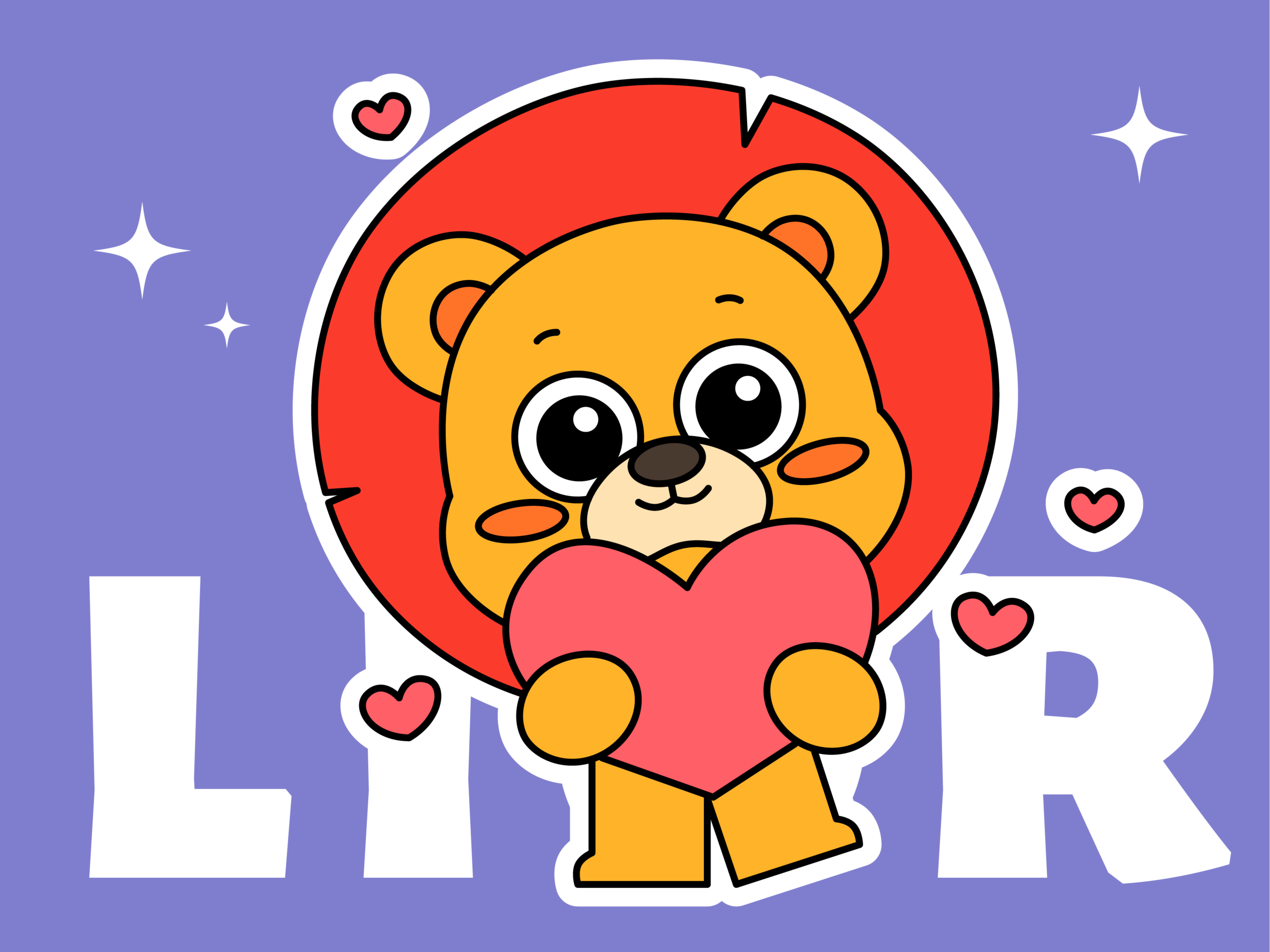 LIOR·一只想成为狮子的熊_一只小鳄鱼_-站酷ZCOOL