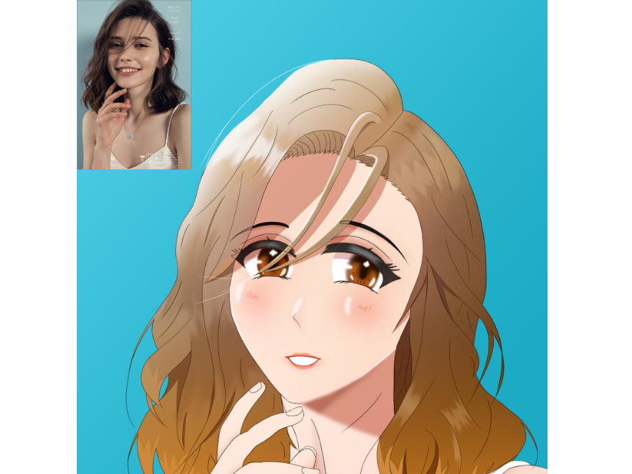 相片手绘系列4_Ken_Hong_-站酷ZCOOL