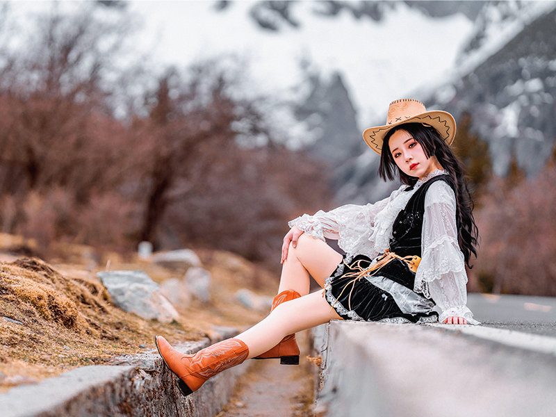 川西旅拍丨雪山下的西部牛仔_马克不爱吃米饭-站酷ZCOOL