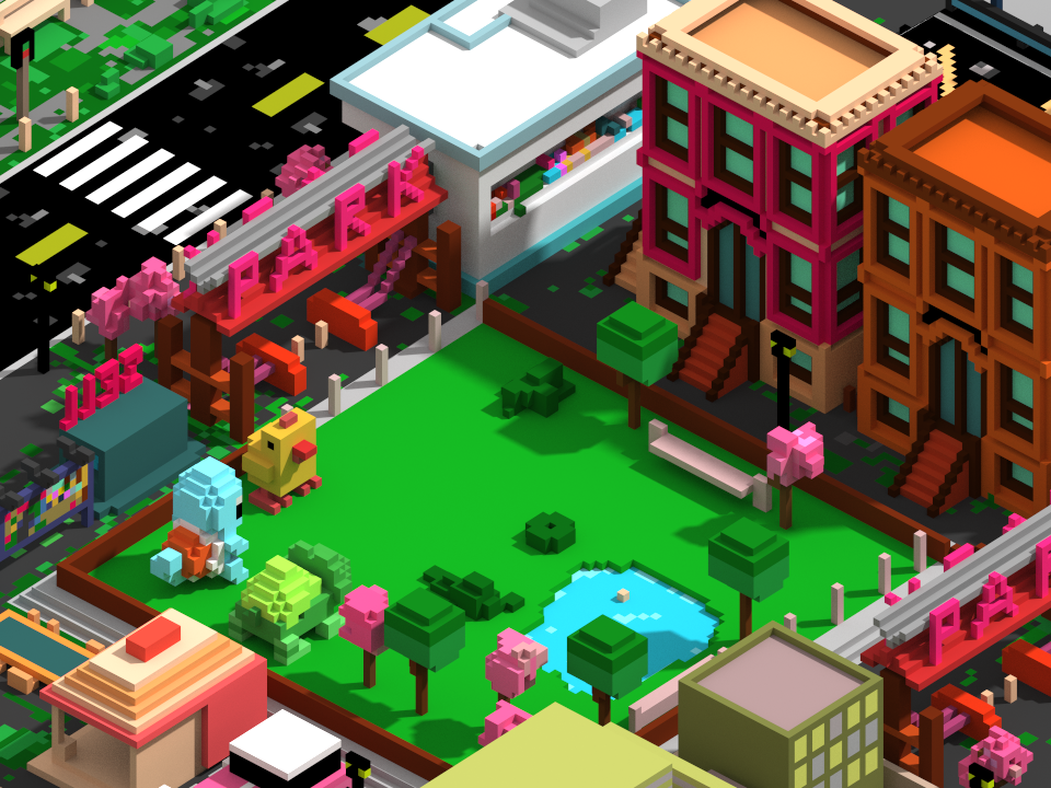 Voxel work_joeeeyyy-站酷ZCOOL