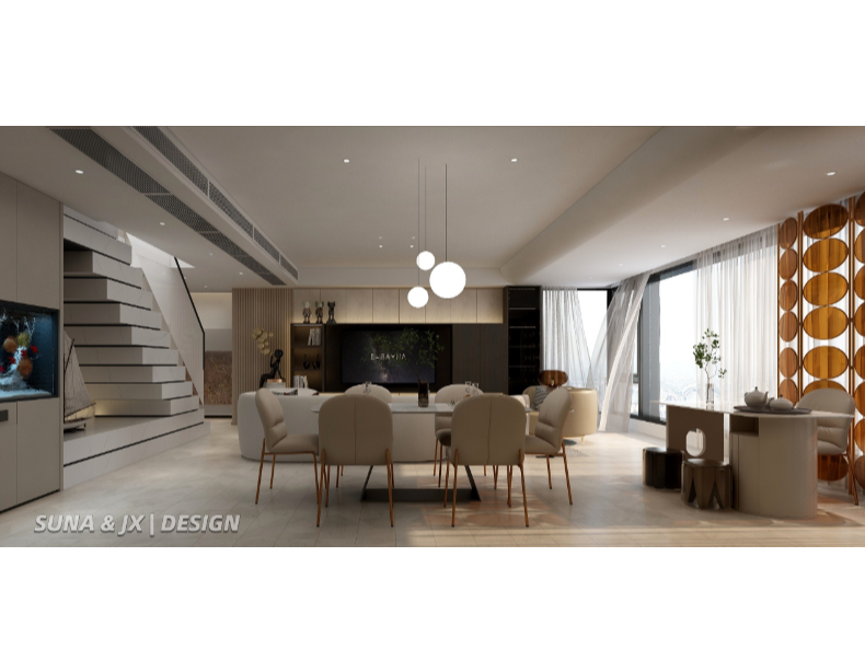 广东 广州 保利堂悦 175M² Suna原创设计分享_张少娜suna-站酷ZCOOL