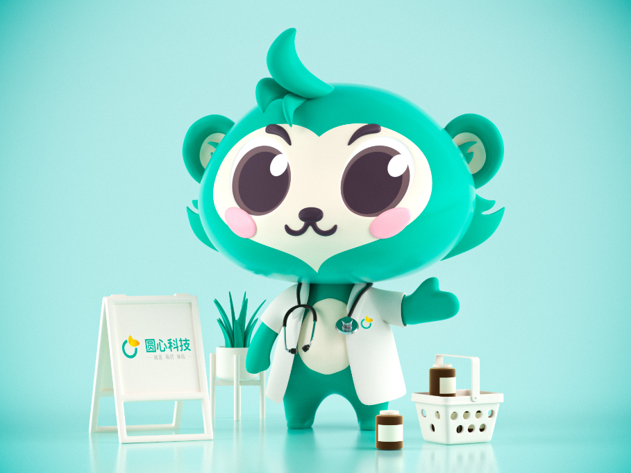 IP建模分享_无敌驱蚊水-站酷ZCOOL