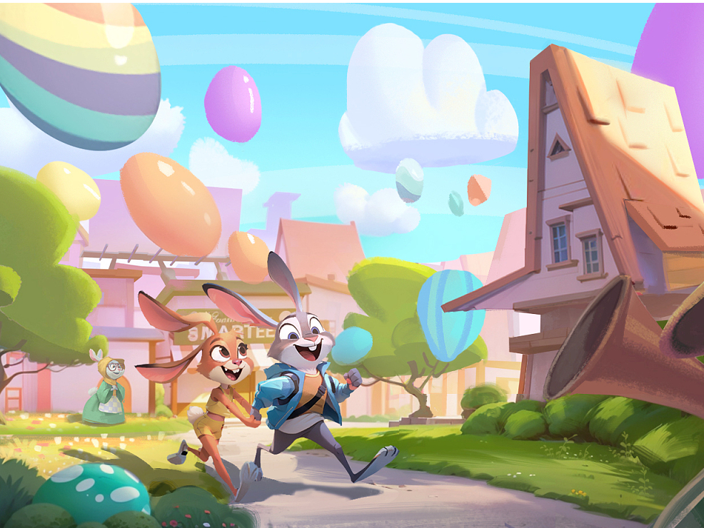 卡通休闲游戏前期概念设定_dersea-站酷ZCOOL