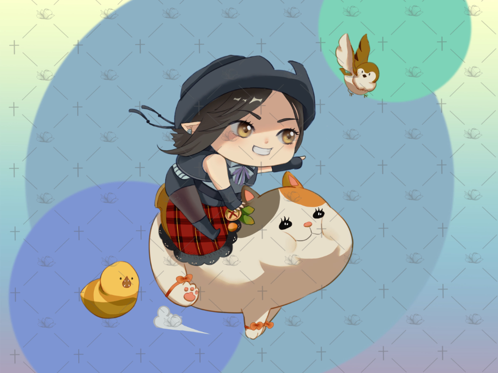 【委托】两个Q头_VVVVYA薇雅-站酷ZCOOL