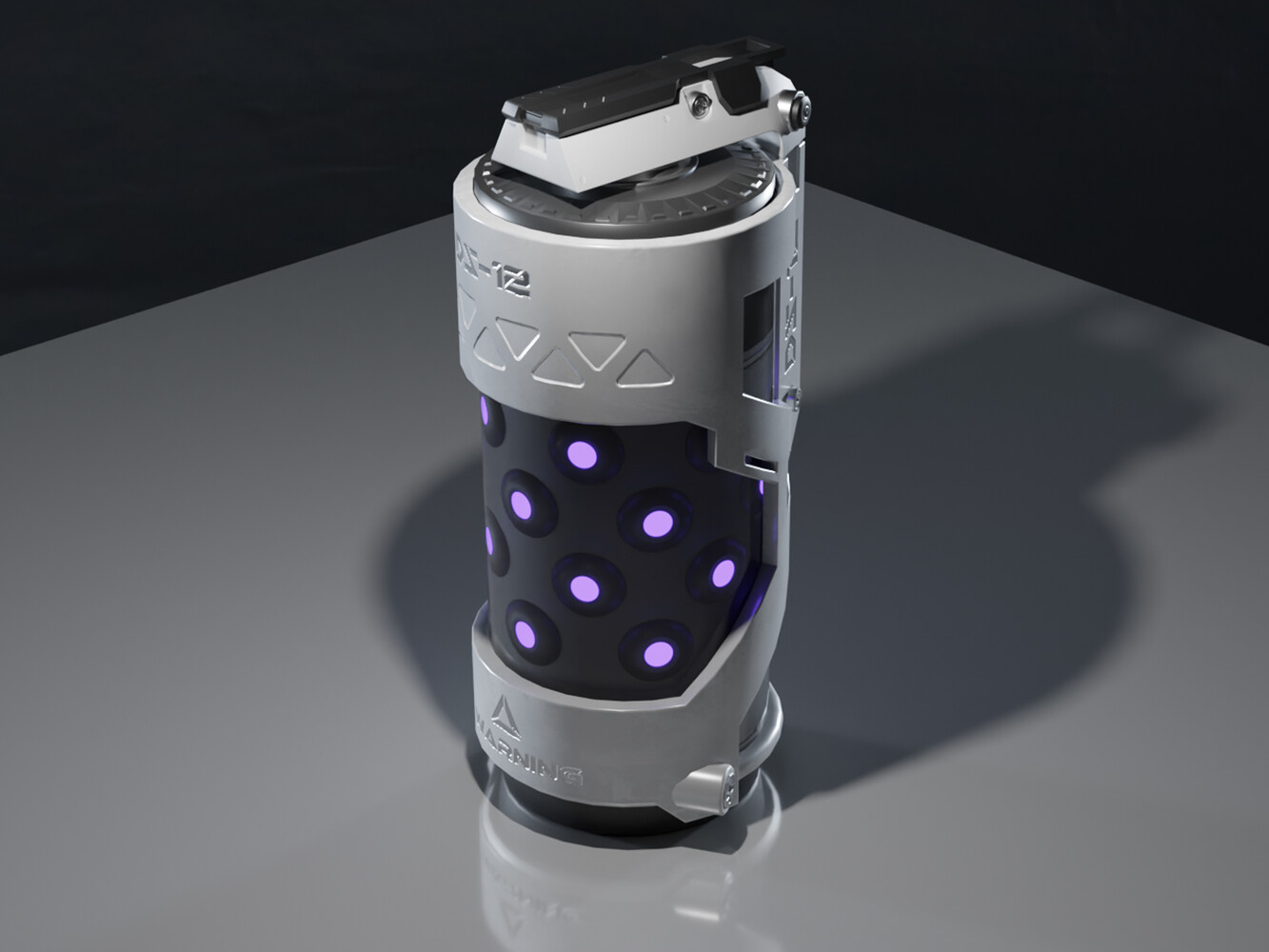 DS-12硬表面手榴弹_RHAESONE-站酷ZCOOL