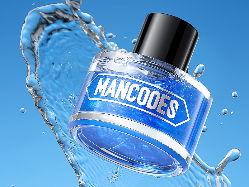 男士鎏金香水_梦奇YA-站酷ZCOOL