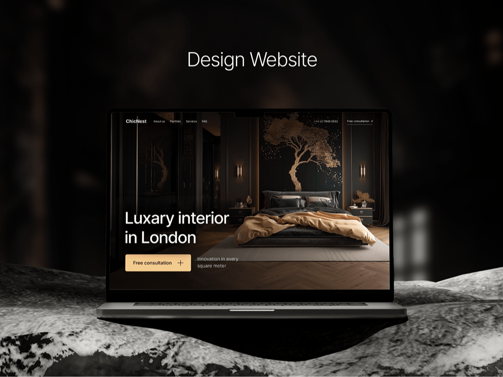 网页设计-Luxury Interior_Owebbb-站酷ZCOOL