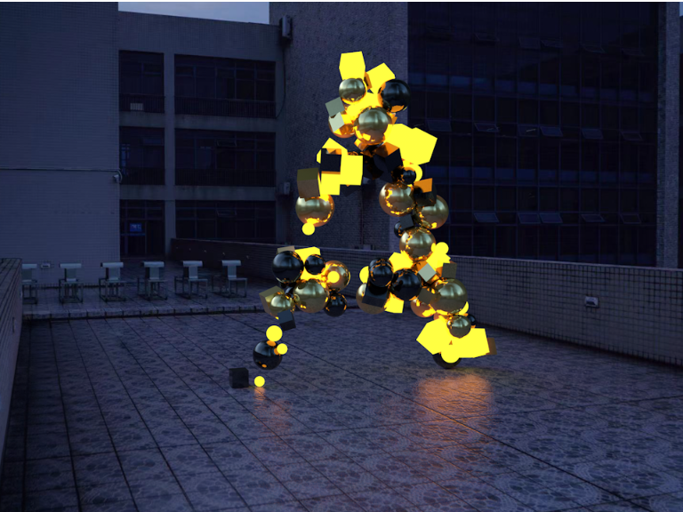 李翔老师C4D入门案例10-7 合成特效_夏茉OK-站酷ZCOOL