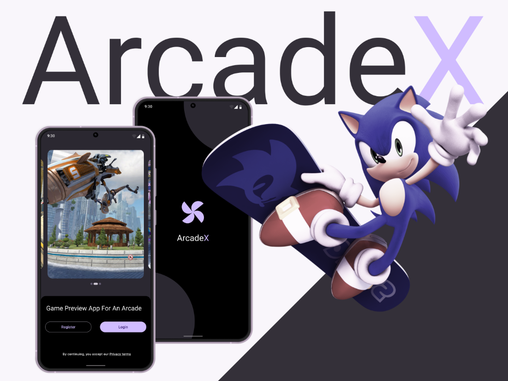 ArcadeX / Game Preview App_Florents-站酷ZCOOL