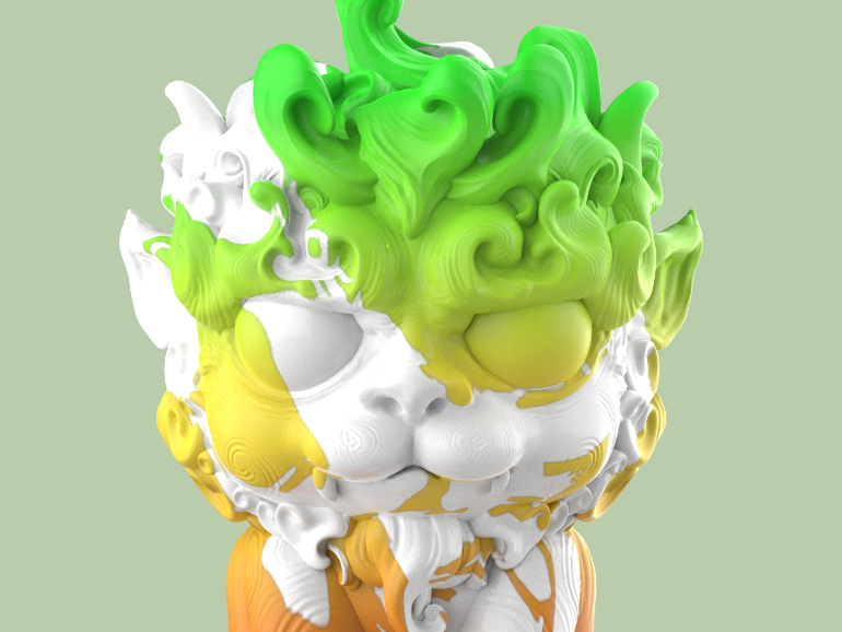 Zuko-Lion小狮子潮玩_Zuko_天王夜叉-站酷ZCOOL