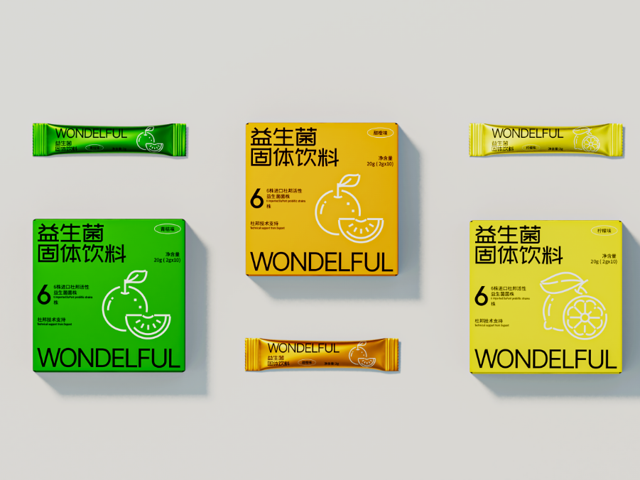 益生菌固体饮料丨原创包装设计_岑土土jy-站酷ZCOOL