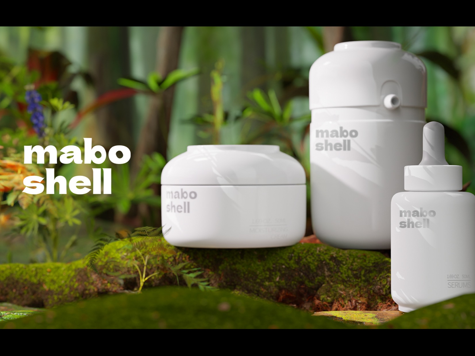 mabo shell | 护肤品包装视觉设计_猩作-站酷ZCOOL