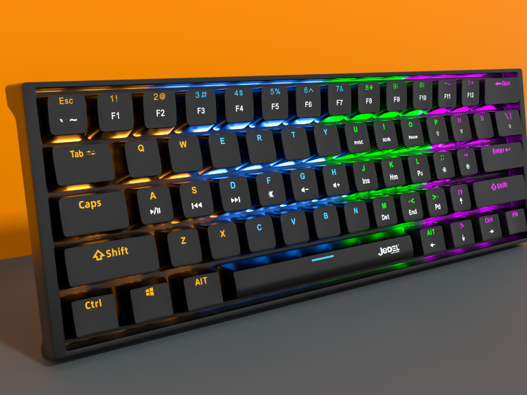 键盘渲染_白泽KC-站酷ZCOOL