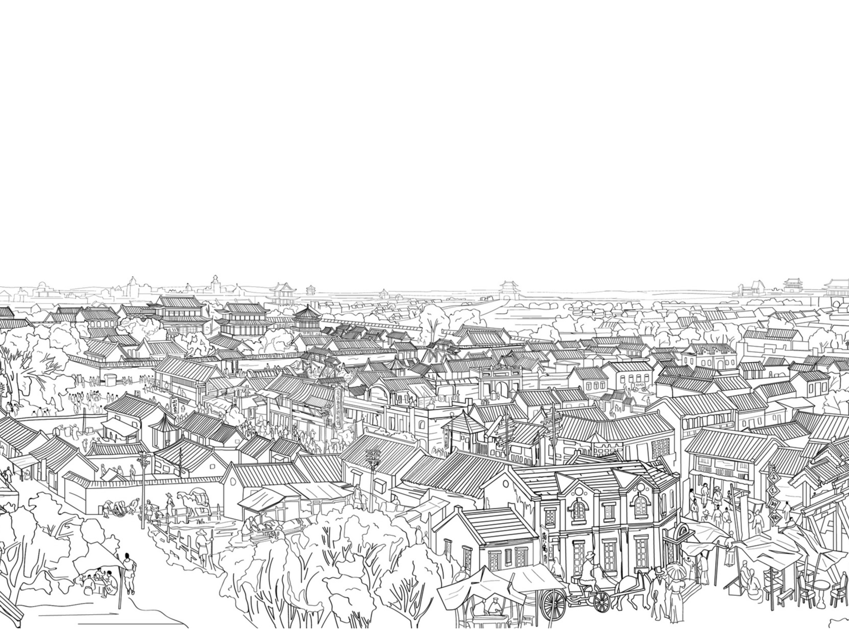 盛京全景_Y拾六Y-站酷ZCOOL