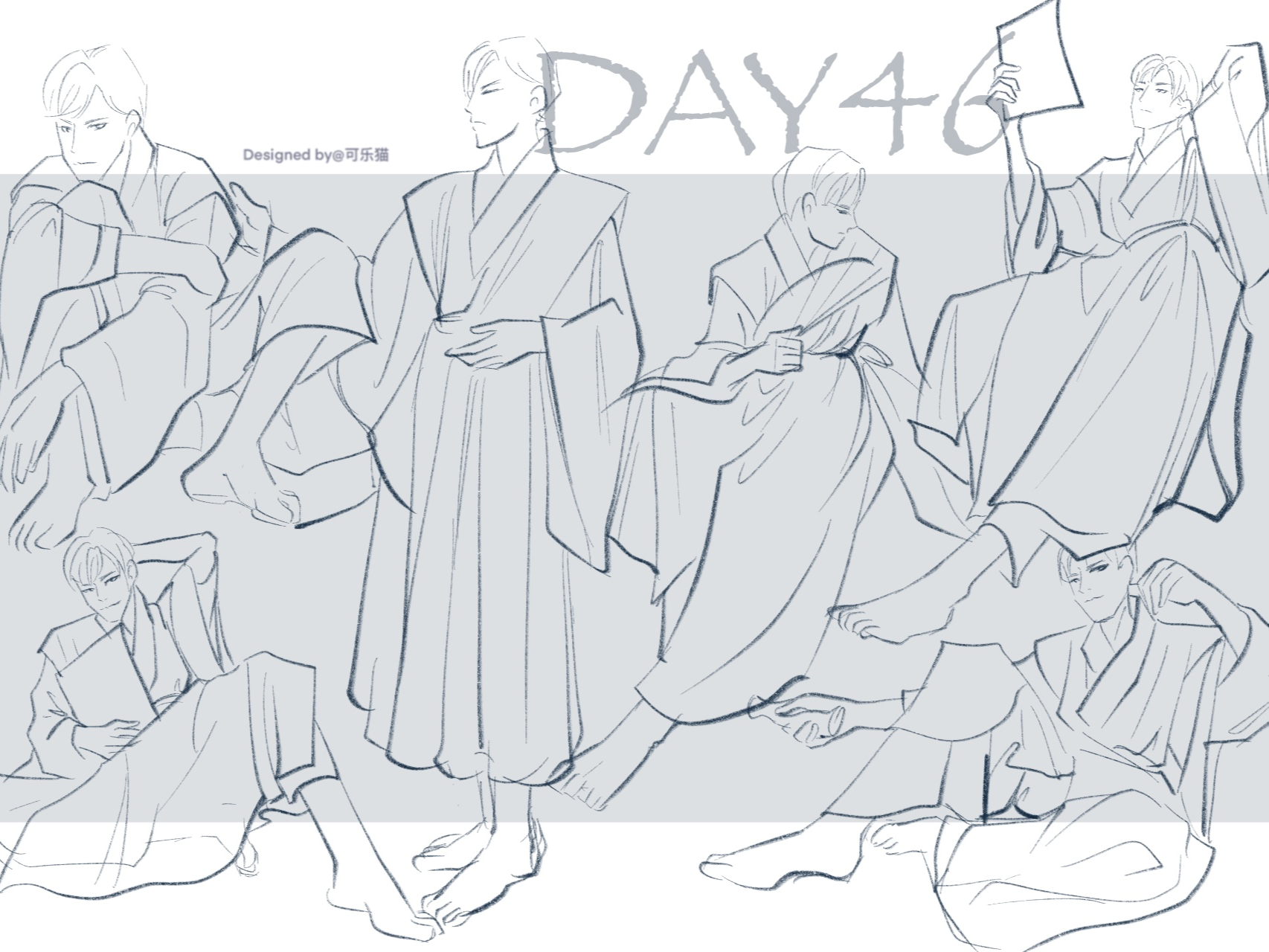 #速写60天挑战赛# day46@速写班长_可乐猫1122-站酷ZCOOL