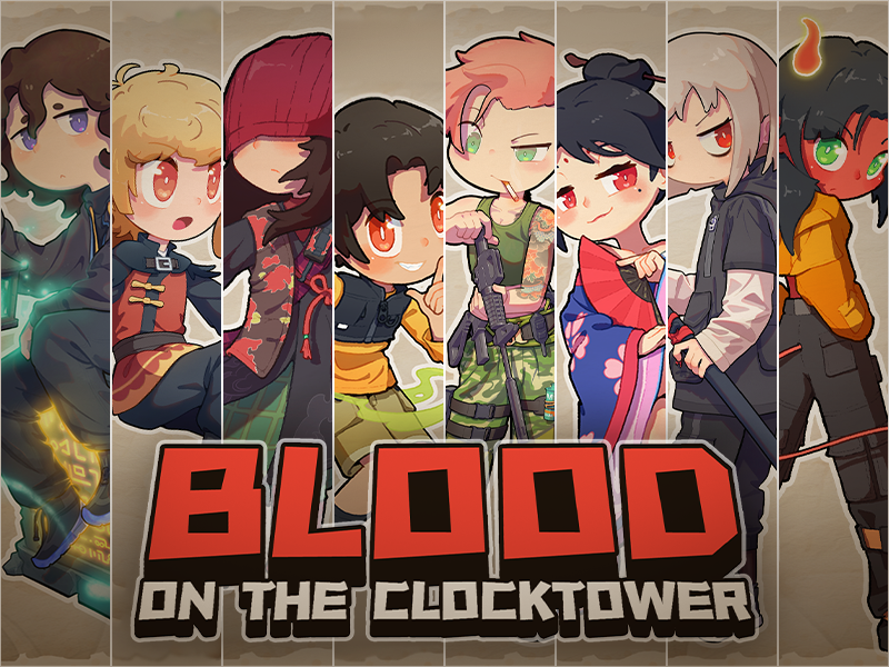 BLOOD ON THE CLOCKTOWER · 「暗流涌动」_Bottle瓶仔-站酷ZCOOL