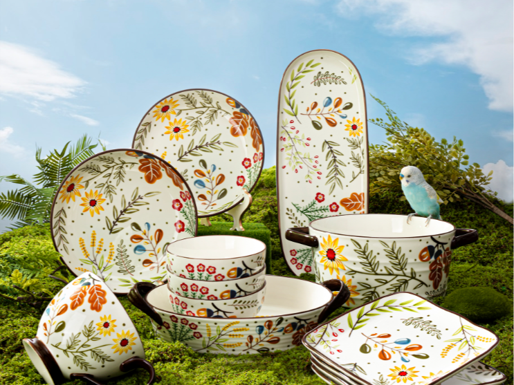 繁花餐具系列「野餐、轻快」_希自Lr-站酷ZCOOL