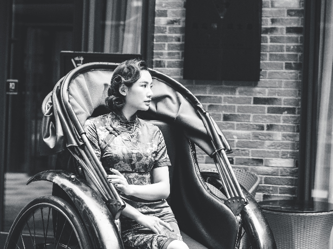 旗袍街拍_Arrey-站酷ZCOOL