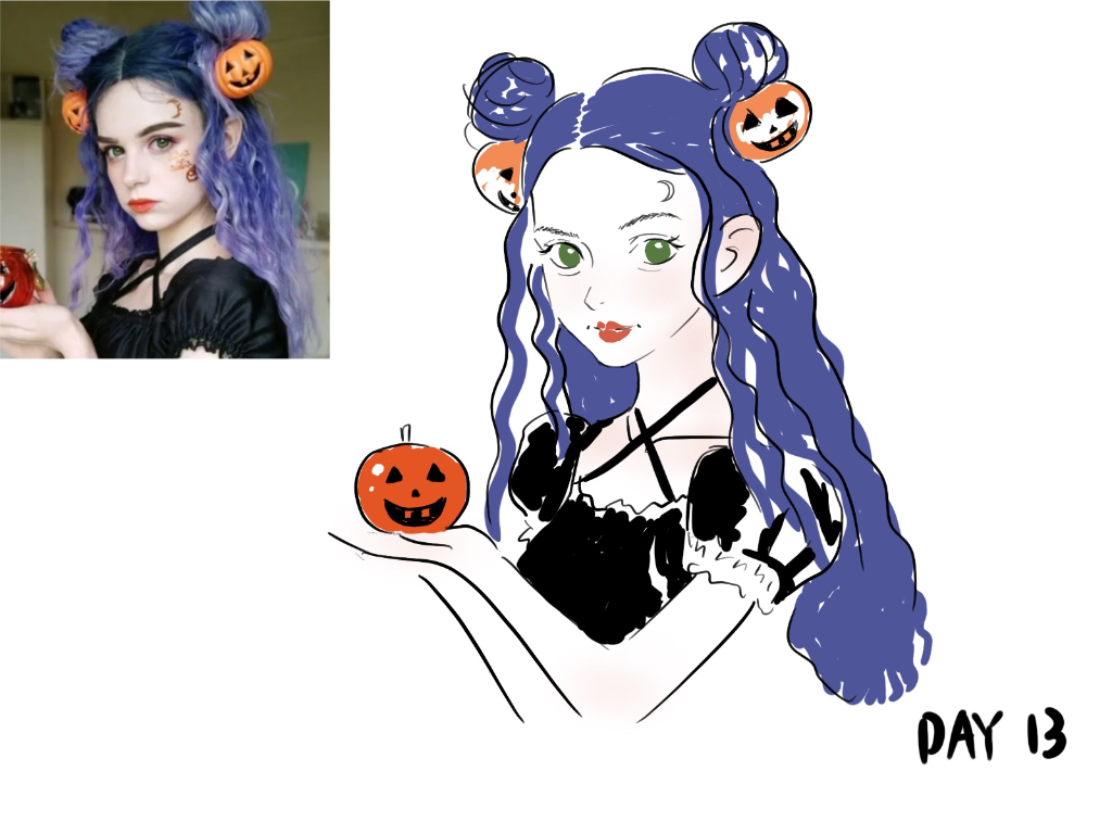 人物速写陪练团打卡挑战day13_petiteFANG-站酷ZCOOL