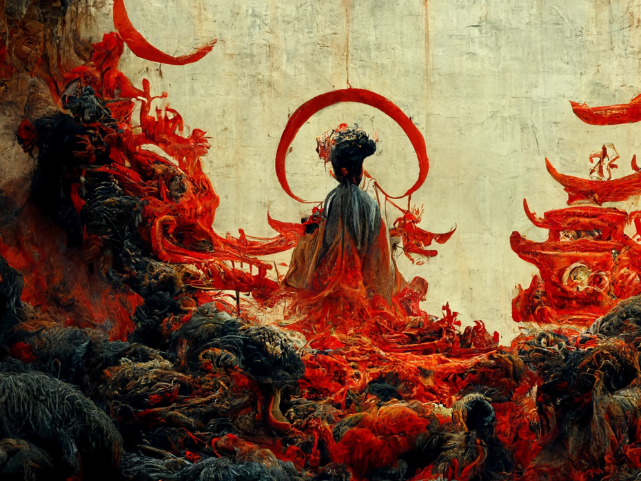 初试AI作画 《大逆不道》_LoHoo吕灏-站酷ZCOOL