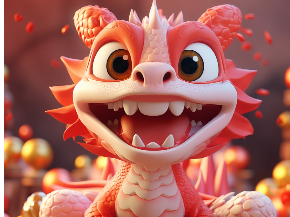 AI智能绘画-IP龙的形象设计_酷溜喵-站酷ZCOOL